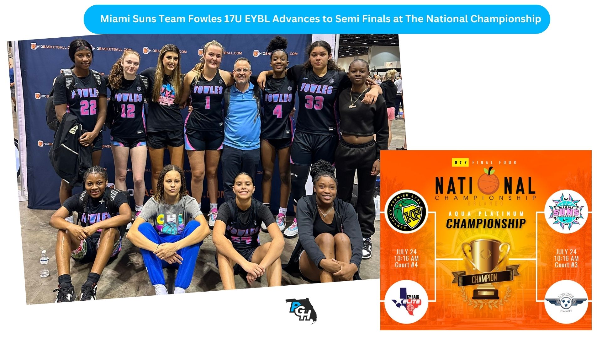Miami Suns Team Fowles Advances to Final 4 in Orlando | Prep Girls Hoops