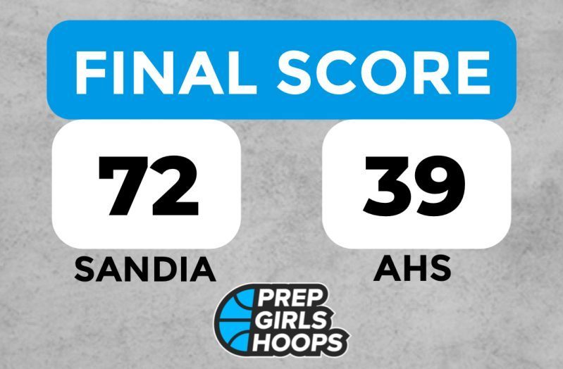 Sydney Benally scores 33 as Sandia defeats AHS 72-39 | Prep Girls Hoops