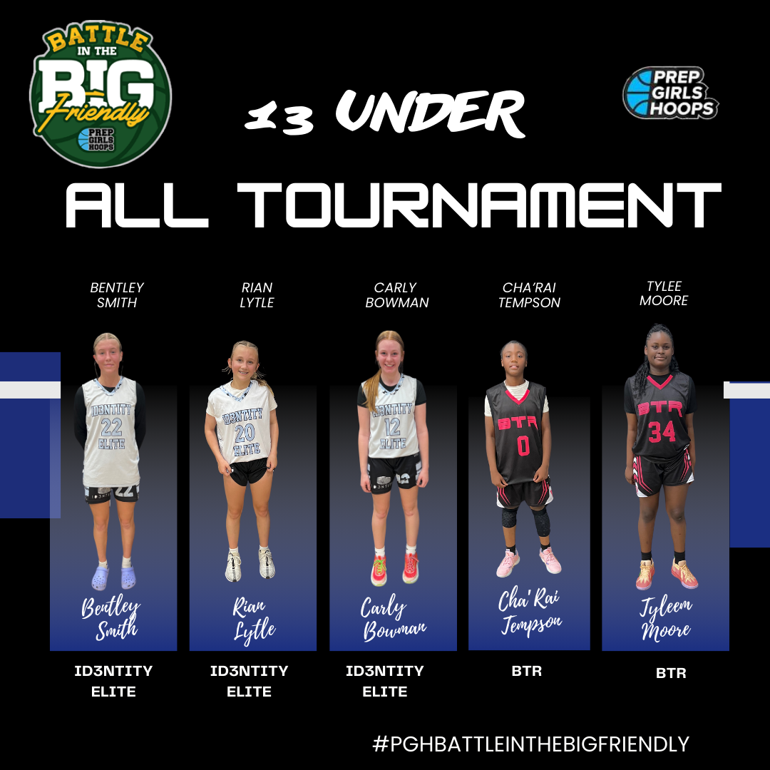 13U All Tournament Team Battle in the Big Friendly | Prep Girls Hoops