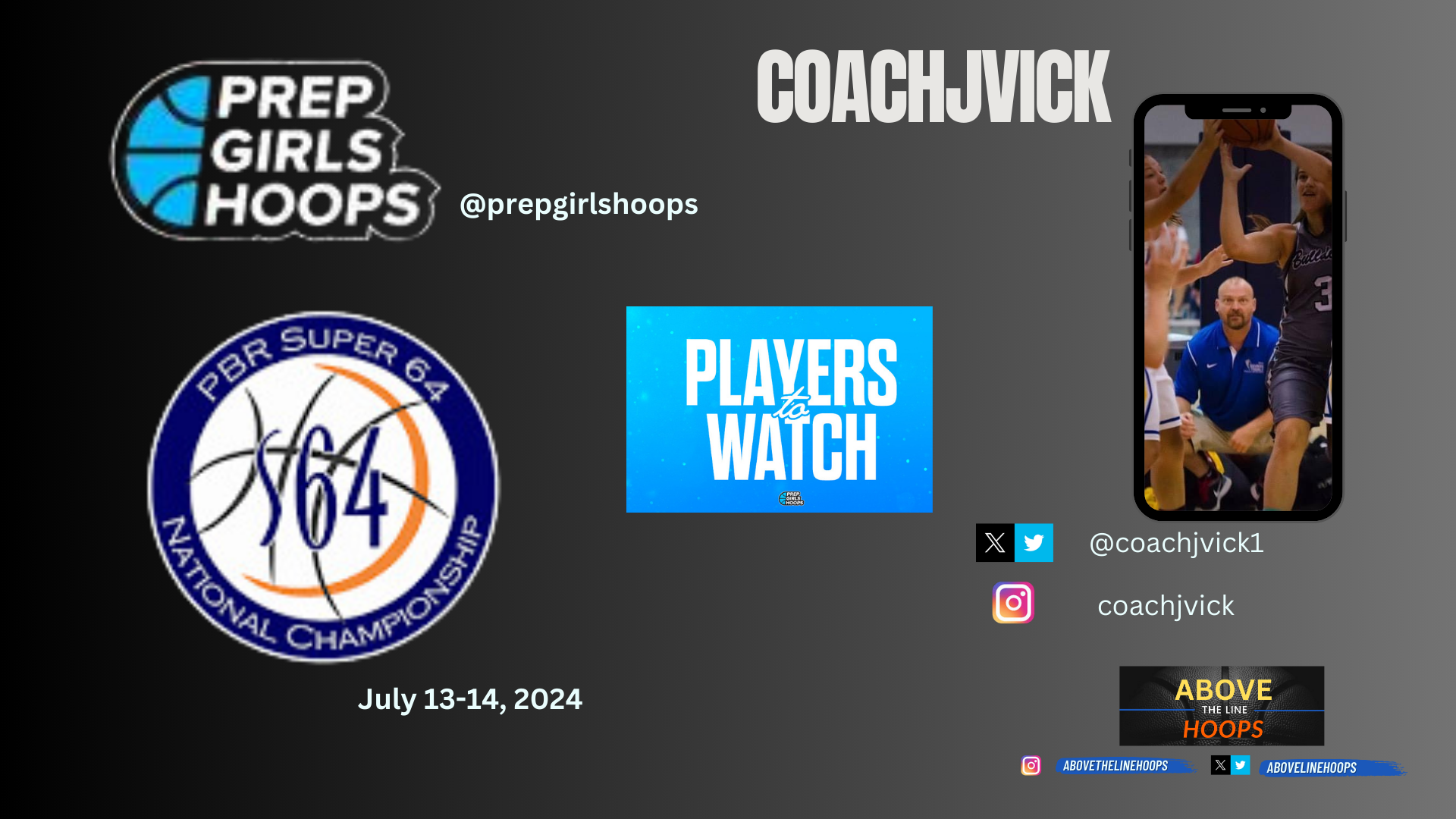 Coach JVick Players to Watch List Super 64 | Prep Girls Hoops