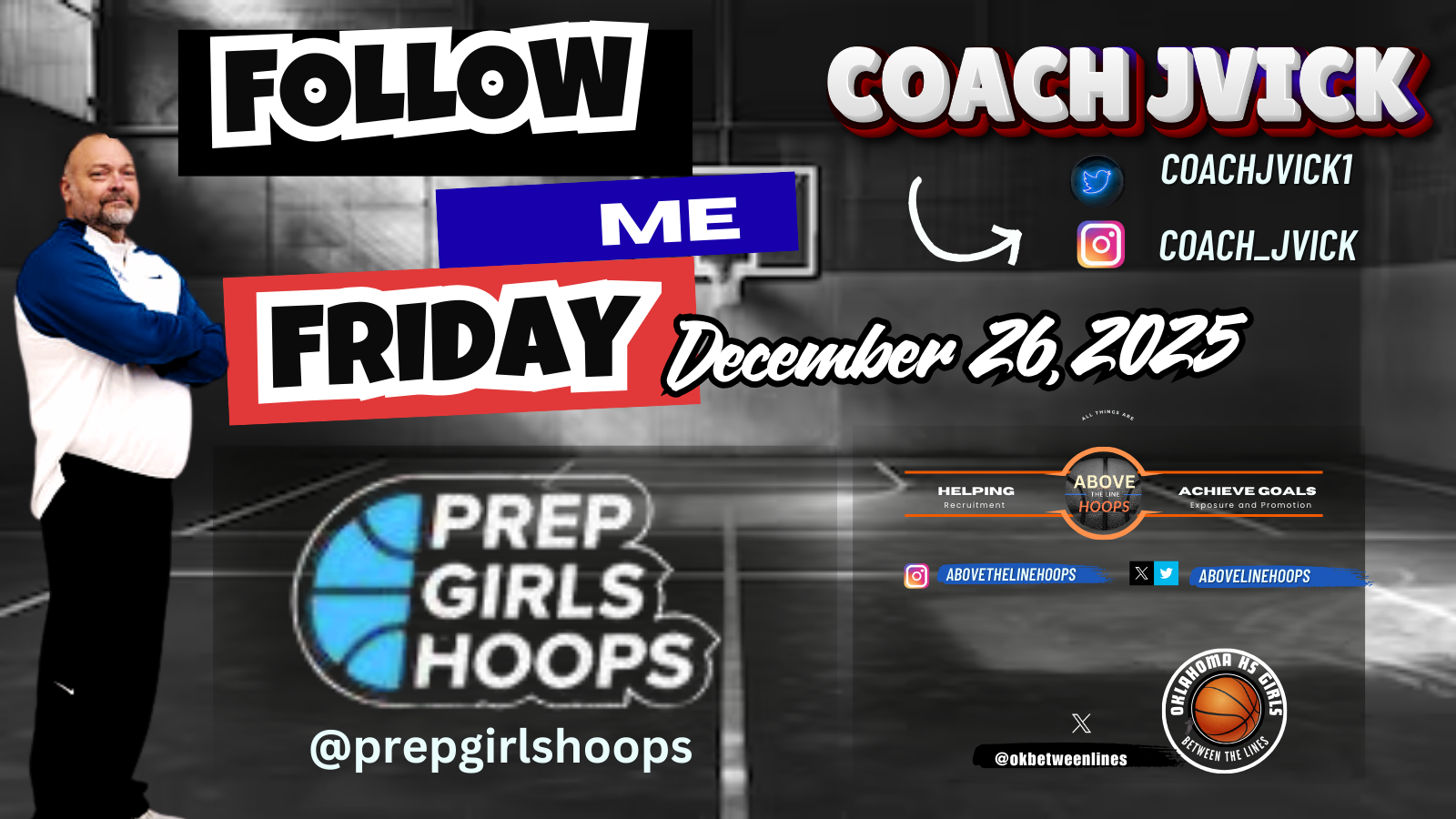 Coach JVick Follow me Friday December 26, 2025 | Prep Girls Hoops